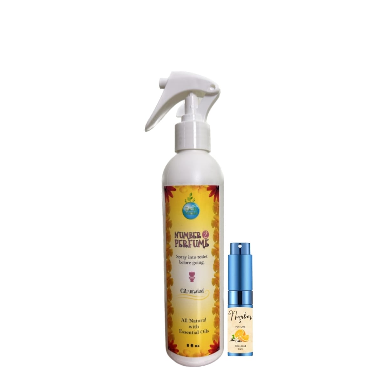 Number 2 Perfume Toilet Spray - EarthSential